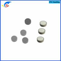 China 8*2mm Round Heating Element Silver Coating PTC Thermistor Chip 120 Ohm 105 DegC MZ4-08BB121H-X for sale
