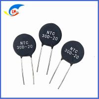 China MF72 Power Thermal Resistor  20D-20  25D-20  30D-20 NTC Thermistors for sale