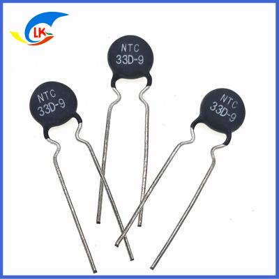 China MF72 33D-9 Power Series NTC Thermistor 33 Ohm 1A 9 Mm For LED Switching Power Supply for sale