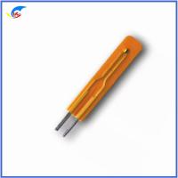 China Thin Film Temperature Measuring NTC Thermistor MF55 503F3950 50K 3950 For Printers And Household Appliance for sale
