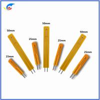 China Thin Film Temperature Measuring NTC Thermistor MF55 503F3950 50K 3950 For Printers And Household Appliance for sale