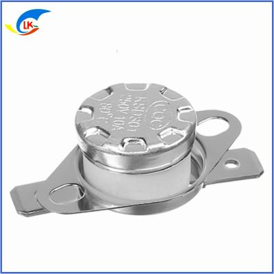 China KSD301 250V 10A/16A/20A Temperature Control Switch Normally Closed / Normally Open 80 Degrees for sale