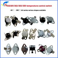 China KSD302 Series Bipolar Manual Thermostat 250V 20A Electric Water Heater Temperature Control Switch Thermal Protector for sale