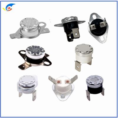China Bimetallic Thermostat Digital Temperature Controller Ksd301 Electronic Components CQC Certification for sale