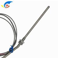 China 3M K-Type Thermocouple Temperature Sensor Probe 100mm -100°C To 1250°C Range for sale