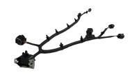 China Black Transmission Wiring Harness Cable Assembly Corrosion Resistant for sale