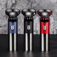 China SHA-101 Dry and wet dual purpose shaving while bathing 3 independent floating heads electric shaver for sale