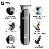 China LED Display Home Electric Cordless Hair Trimmer 5V-1A Hair Cut Machine for sale