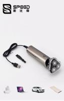 China SHA-102 Dry and wet dual purpose shaving while bathing 3 independent floating heads electric shaver for sale