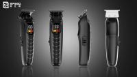 China SHC-5634 Barber Zero Gapped Cordless Electric Pro Hair Clippers for Men T-Blade Outlining for sale
