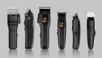 China SHC-5633 Professional Hair Clipper 1800mAh ABS Zero Gapped T-blade Outlining for sale