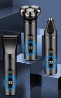 China SHC-5066 Portable Hair Clipper Grooming Kit 3 In 1 Multi Functional Deep Shaving Beard for sale