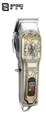 China Electric Professional Hair Clipper for barbers 108 Metal Armor Knight for sale