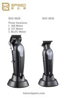 China Black Professional Hair Clipper SHC-5629 1. 385 2. 337 Motor 3 BLDC Motor for sale