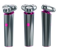 China Usb Battery Beard Trimmer 3 In 1 Double Sided Curved Blade Net for sale