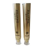 China High Glossy Cosmetic Laminated Tubes D22mm Acrylic cap 50ml 60ml for sale