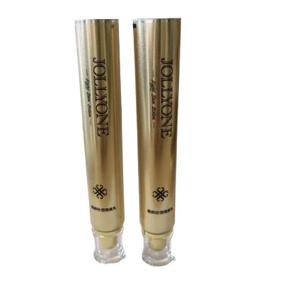 China High Glossy Cosmetic Laminated Tubes D22mm Acrylic cap 50ml 60ml for sale