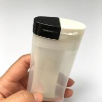 China D40mm Two Outputs Plastic Tube For With Two Flip-top Cap for Cosmetic Tube Packaging for sale