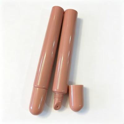 China 2 Layer D16mm Bulk Lip Gloss Tubes With Connected Lip Applicator For Cosmetic for sale