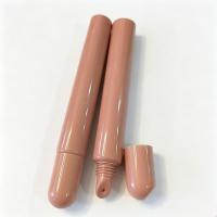 China 2 Layer D16mm Bulk Lip Gloss Tubes With Connected Lip Applicator For Cosmetic for sale