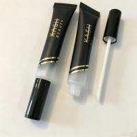 China Customized LOGO D19mm Cosmetic Tube Packaging 10ml 12ml 15 Ml Lip Gloss Tubes for sale