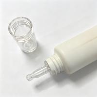 China D25mm Transparent PETG Nozzle Cosmetic Tube For Eye Cream Tube Packaging for sale