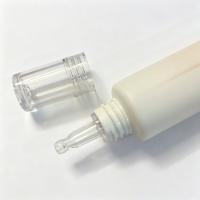 China D25mm Transparent PETG Nozzle Cosmetic Tube For Eye Cream Tube Packaging for sale