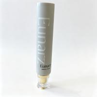 China D25mm PE Cosmetic Tube With Acrylic Screw Cap  40ml 50ml 60ml Capacity for sale