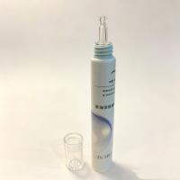 China Transparent PETG Nozzle Eye Cream Tube Packaging D19mm Silk Screen Printing for sale