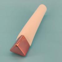 China Various Volume 30ml-60ml Triangle PE Cosmetic Tube With EVOH Inside Electroplated Cap for sale