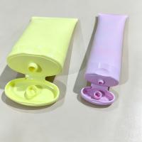 China Oval Shape One Piece Cosmetic Cream Tube For Sunscreen And BB Cream for sale