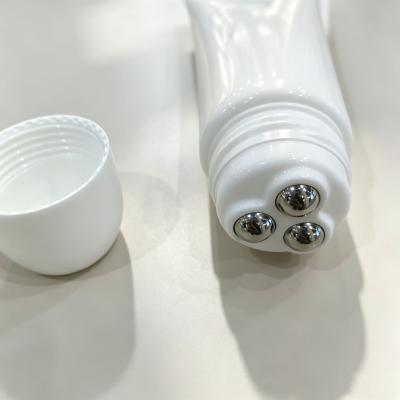 China New Arrival Cosmetic Oil Roll On Tube With Three Steel Balls  80ml/100ml/120ml for sale