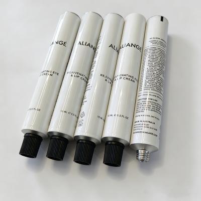 China OEM ODM Empty Aluminum Cosmetic Tube D19mm Cosmetic Cream Tube for sale