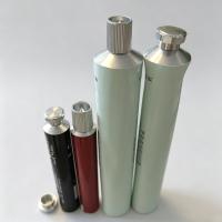 China D19mm & D30mm Cosmetic Aluminium Cream Tube With Aluminum Cap for sale