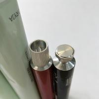 China D19mm & D30mm Cosmetic Aluminium Cream Tube With Aluminum Cap for sale