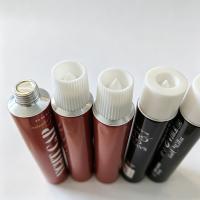 China Plastic Cap Aluminum Cosmetic Tube Offset Printing D19mm 10ml 15ml 20ml for sale