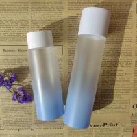 China 24/410 Plastic Frosted PET Toner Bottle 120ml 150ml For Cosmetic Essence Packaging for sale