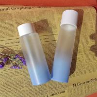 China 24/410 Plastic Frosted PET Toner Bottle 120ml 150ml For Cosmetic Essence Packaging for sale