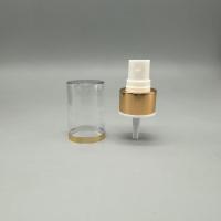 China 100ml PET Cosmetic Bottle With Gold Sprayer Plastic Makeup Bottles for sale