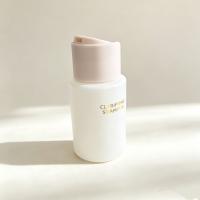 China Round 100ml HDPE Cosmetic Bottle With Disc Cap For Plastic Bottle Packaging for sale