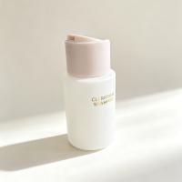 China Round 100ml HDPE Cosmetic Bottle With Disc Cap For Plastic Bottle Packaging for sale