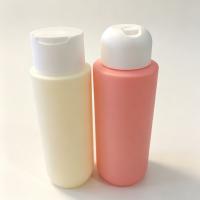 China Silk Screen Printing 400ml HDPE Lotion Bottle With Round Disc Cap for sale
