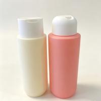 China Silk Screen Printing 400ml HDPE Lotion Bottle With Round Disc Cap for sale
