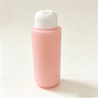 China Silk Screen Printing 400ml HDPE Lotion Bottle With Round Disc Cap for sale