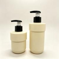China Cosmetic Plastic HDPE Shampoo Bottle With Pump 200ml 300ml for sale