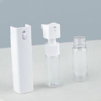 China 10ml Square Empty Plastic Perfume Bottles For Cosmetic Packaging for sale