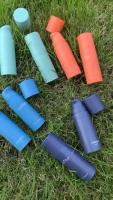 China 5ml 10ml PP Cosmetic Bottle Round Plastic Airless Bottle Customized for sale