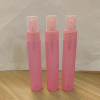 China Plastic Round 20ml Perfume Bottle PP Empty Cosmetic Spray Bottles for sale