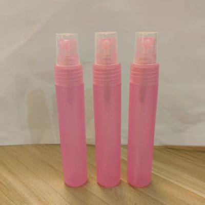 China Plastic Round 20ml Perfume Bottle PP Empty Cosmetic Spray Bottles for sale