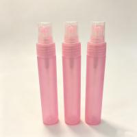 China Plastic Round 20ml Perfume Bottle PP Empty Cosmetic Spray Bottles for sale